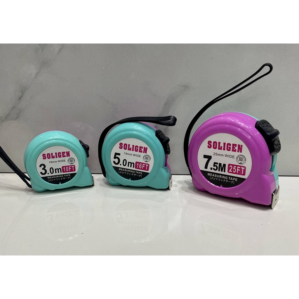 Jual METERAN SOLIGEN 3M-5M-7.5M / METERAN TUKANG | Shopee Indonesia