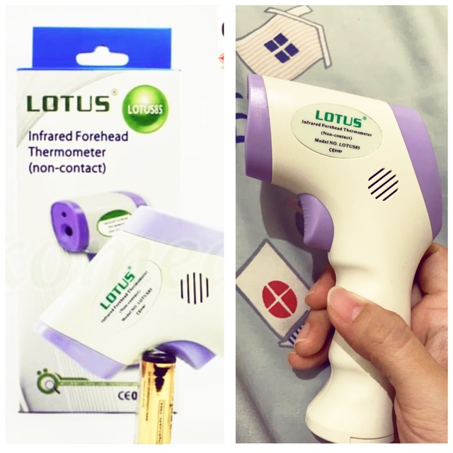 Jual Termometer infrared Forehead LOTUS (non contact) | Shopee Indonesia