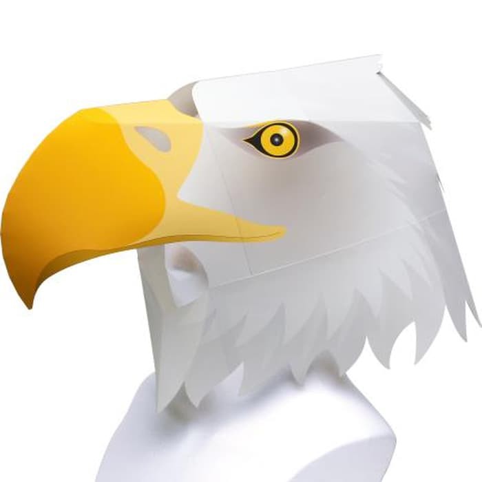 Jual DIY Papercraft Kostum Topeng Rajawali Full Face | Shopee Indonesia