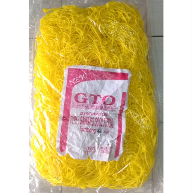 Jual JARING GAWANG FUTSAL GTO ISI (2) TEBAL 4MM MURAH | Shopee Indonesia