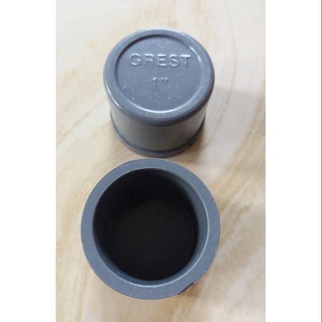 Jual DOP Pipa 1" Inch GREST SOCKET Dop Polos Tutup Pipa Pvc Paralon 1 ...