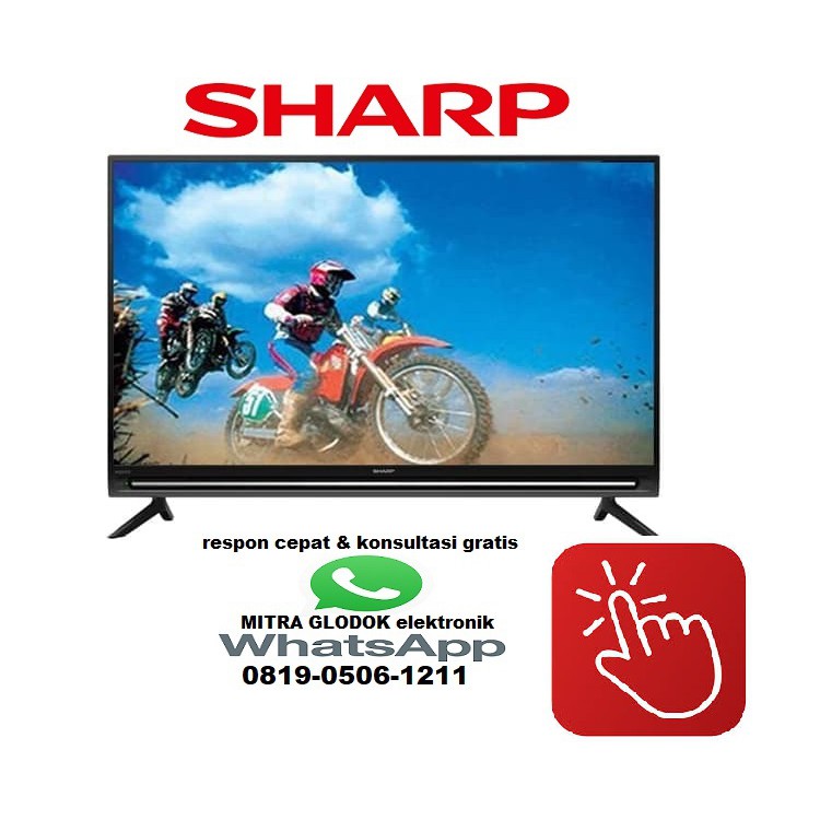 Jual Led TV Sharp AQUOS 40 Inch LC-40SA5100 USB Movie 40SA5100 HDMI Full HD | Shopee Indonesia