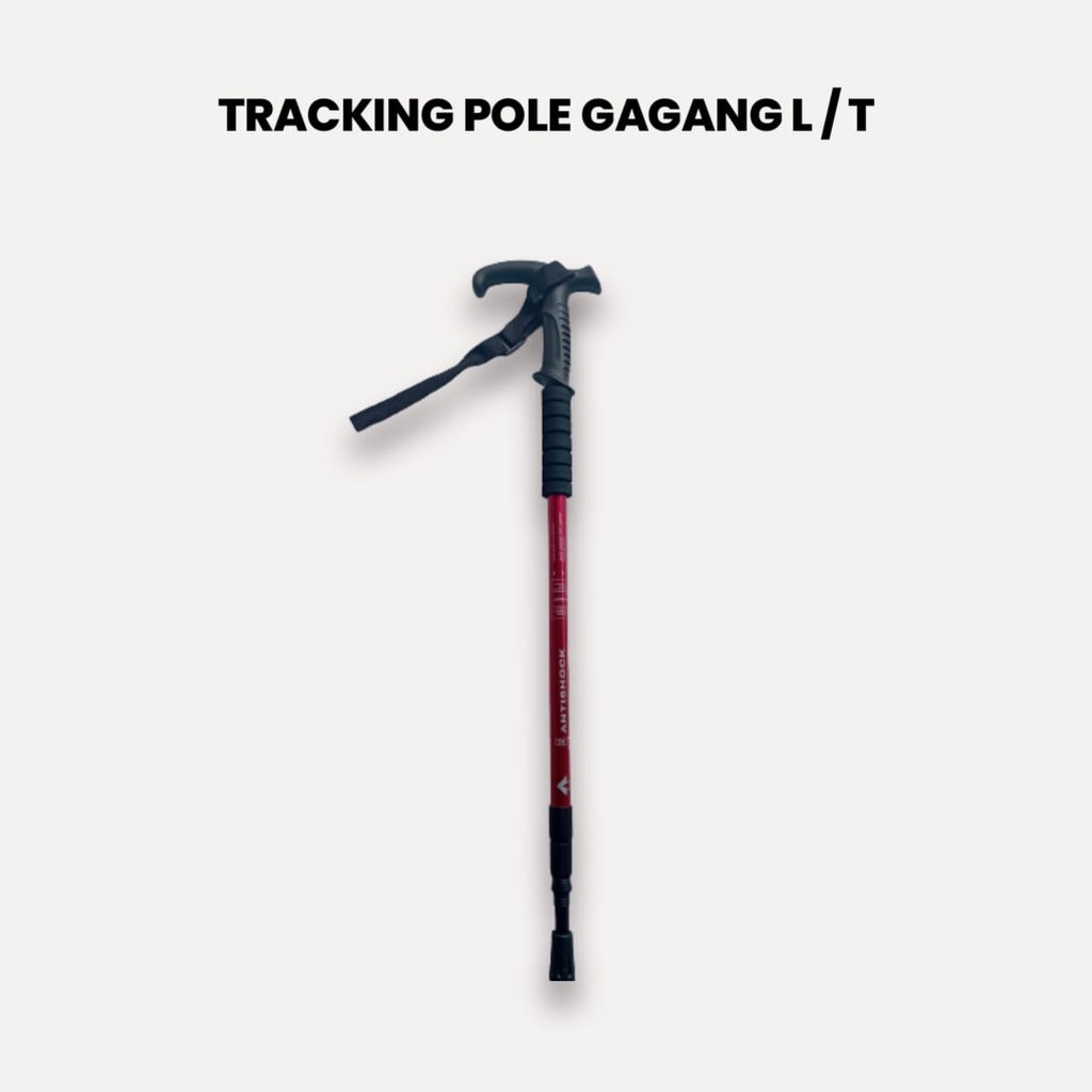 Jual Tracking pole / Trekking Pole Tongkat Gunung Gagang L / tongkat ...