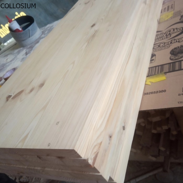 Jual Kayu Jatibelanda 80x50x1,8 Cm Kayu Pinus Jati Belanda Serat Jerman ...