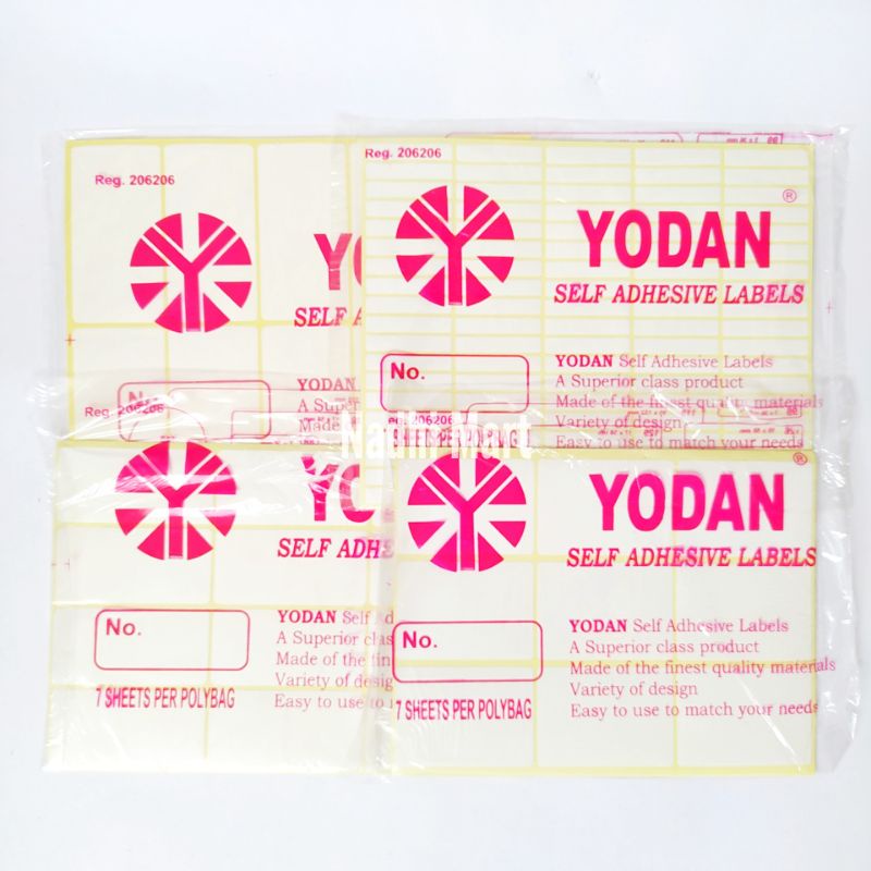 Jual YODAN LABEL PUTIH STIKER KERTAS PUTIH | Shopee Indonesia