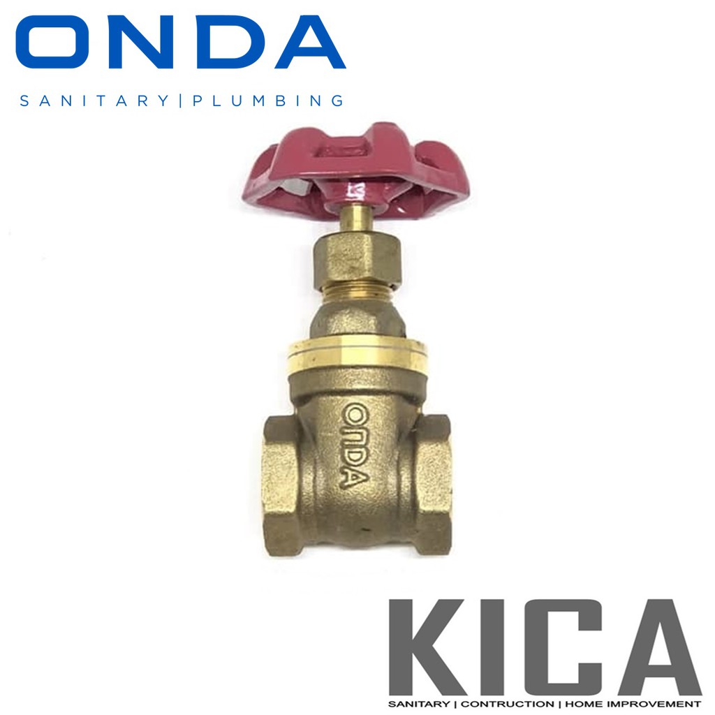 Jual GATE VALVE 1 INCH ONDA / STOP KRAN / KRAN PIPA / KERAN PIPA 1 INCH ONDA | Shopee Indonesia