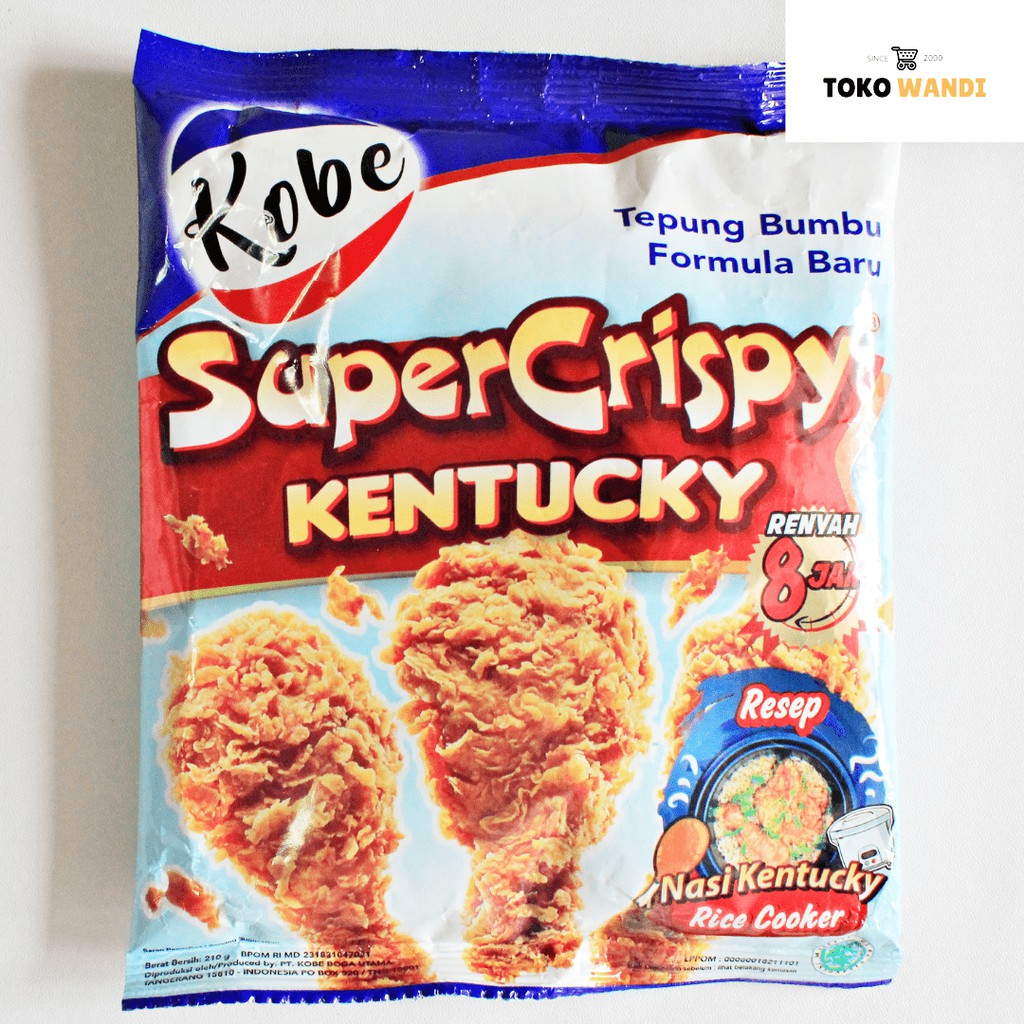 Jual KOBE SUPER CRISPY KENTUCKY 210 GRAM | Shopee Indonesia
