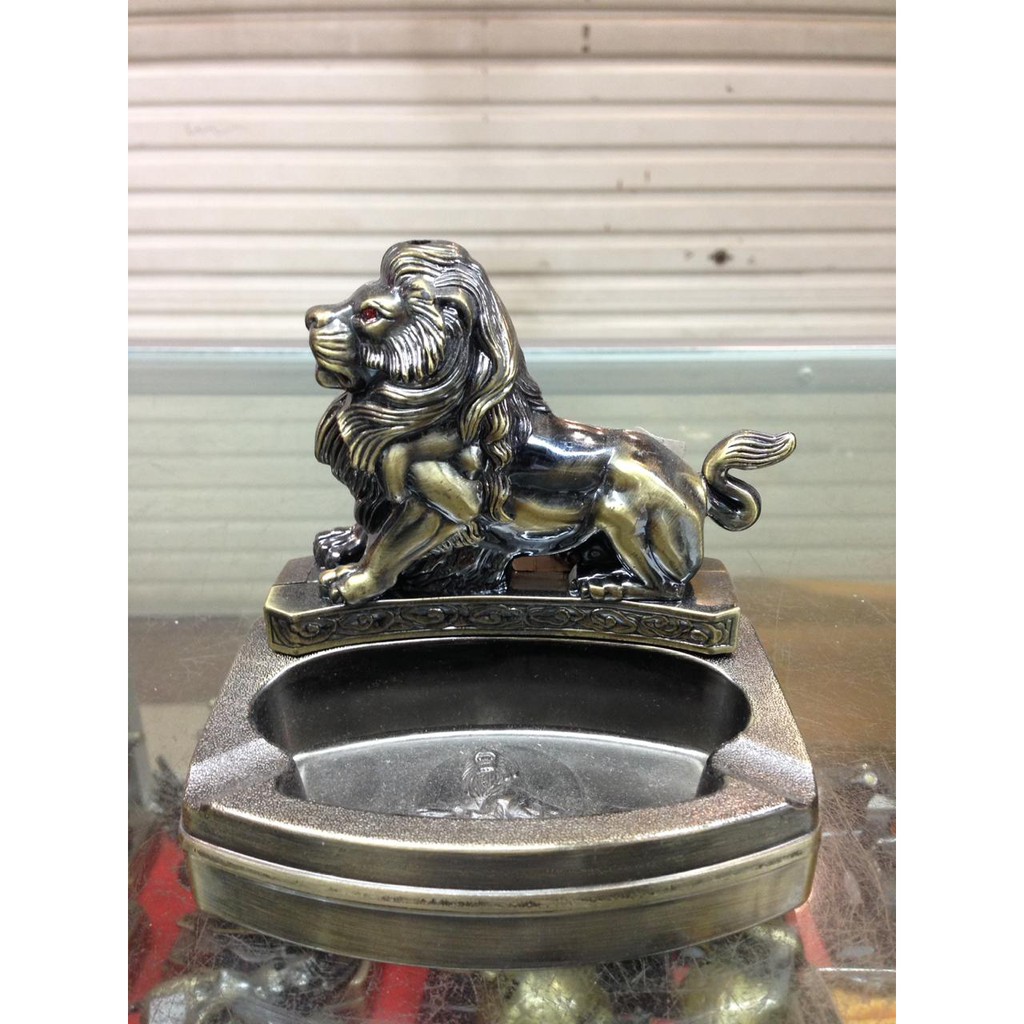 Jual Asbak Rokok dan Korek Api 2 In 1 Motif Lion - Asbak Unik | Shopee ...