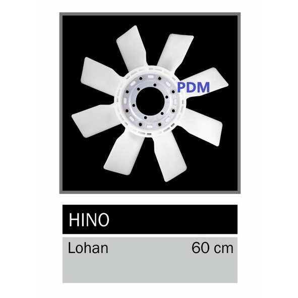 Jual Fan Blade Kipas Radiator Hino Lohan PS260 60 cm | Shopee Indonesia