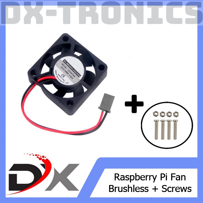 Jual Fan Raspberry PI Fan 5V Brushless DC Motor | Shopee Indonesia