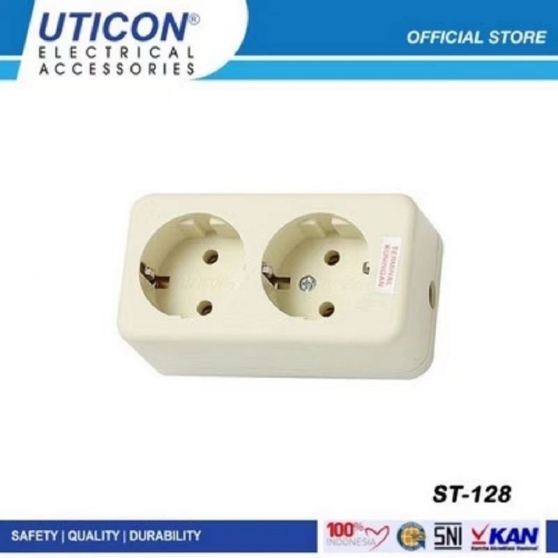 Jual UTICON STOP KONTAK ARDE 1 2 3 4 5 6 LUBANG / TERMINAL KUNINGAN UTICON / COLOKAN LISTRIK ...