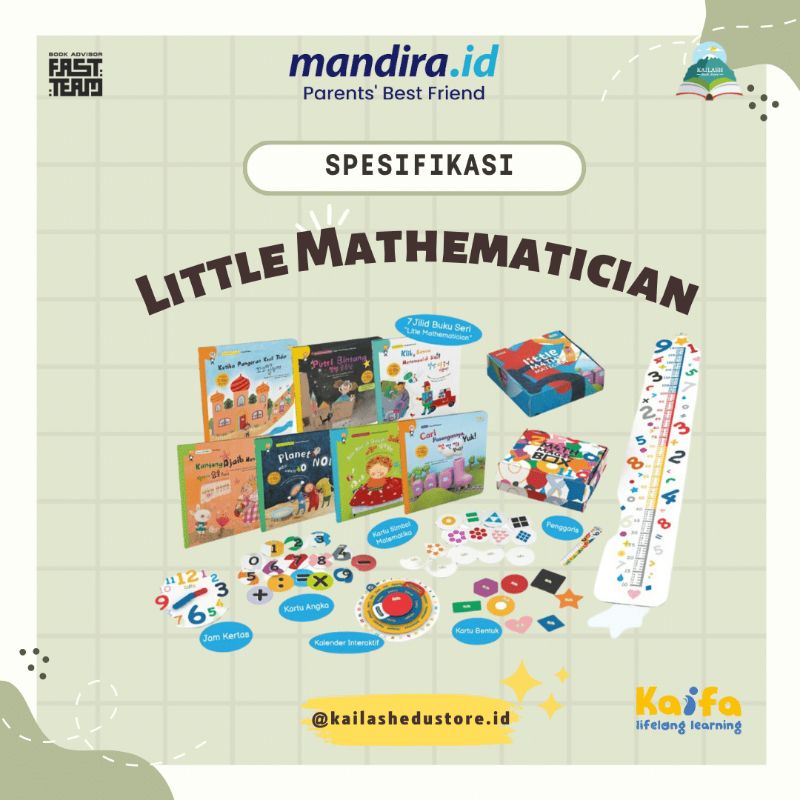 Jual Little Mathematician by Mandira Dian Semesta | Shopee Indonesia