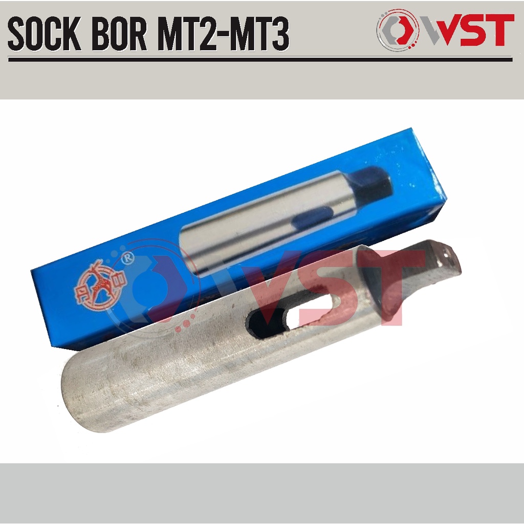 Jual SOCK BOR MT2 MT3 / Sleeve / Sambungan Bor / Adaptor Bor | Shopee ...