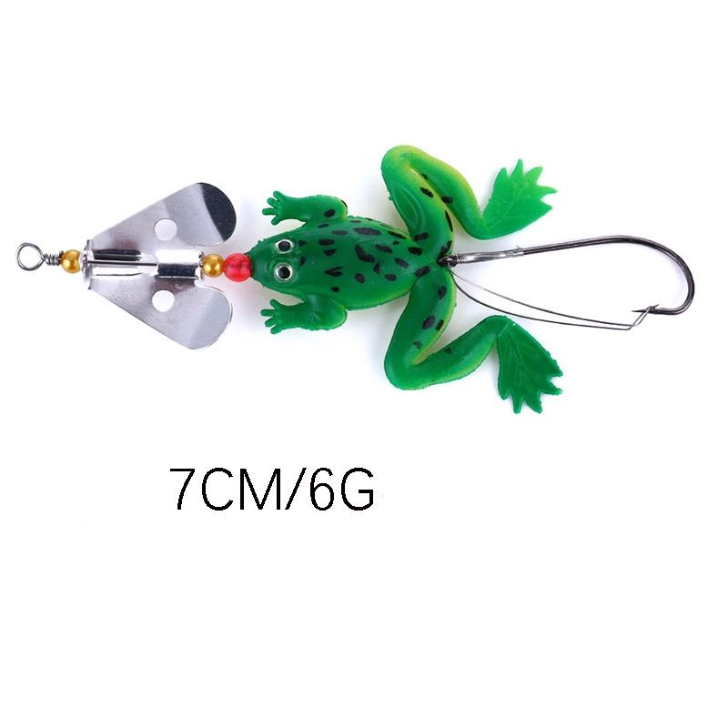 Jual minnow frog/ umpan kodok/Heng jia/ 7cm 6gr dan 6cm 5.2g | Shopee ...