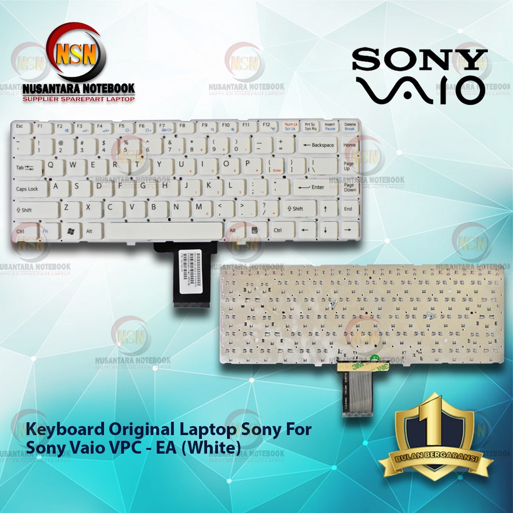 Jual Keyboard Original Laptop Sony Vaio VPC - CA (White) | Shopee Indonesia