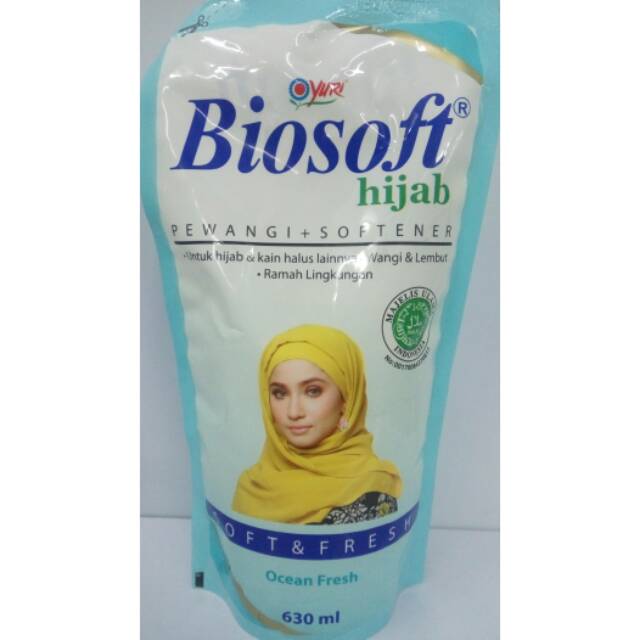 Jual Biosoft hijab pewangi+softener 630mll | Shopee Indonesia