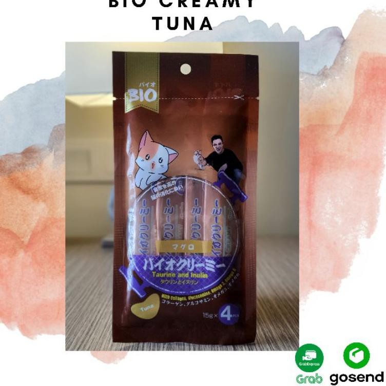 Jual Bio Creamy Treats 15gr x 4pc - Makanan Cemilan Snack Kucing Baim ...