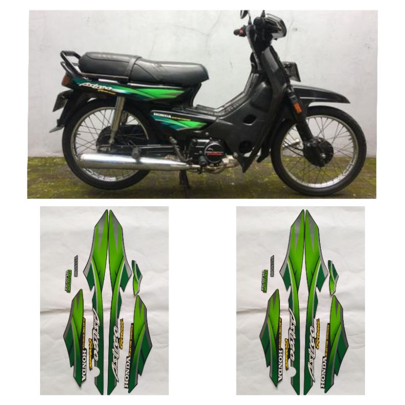 Jual stiker striping motor honda astrea grand 96 berkualitas | Shopee ...