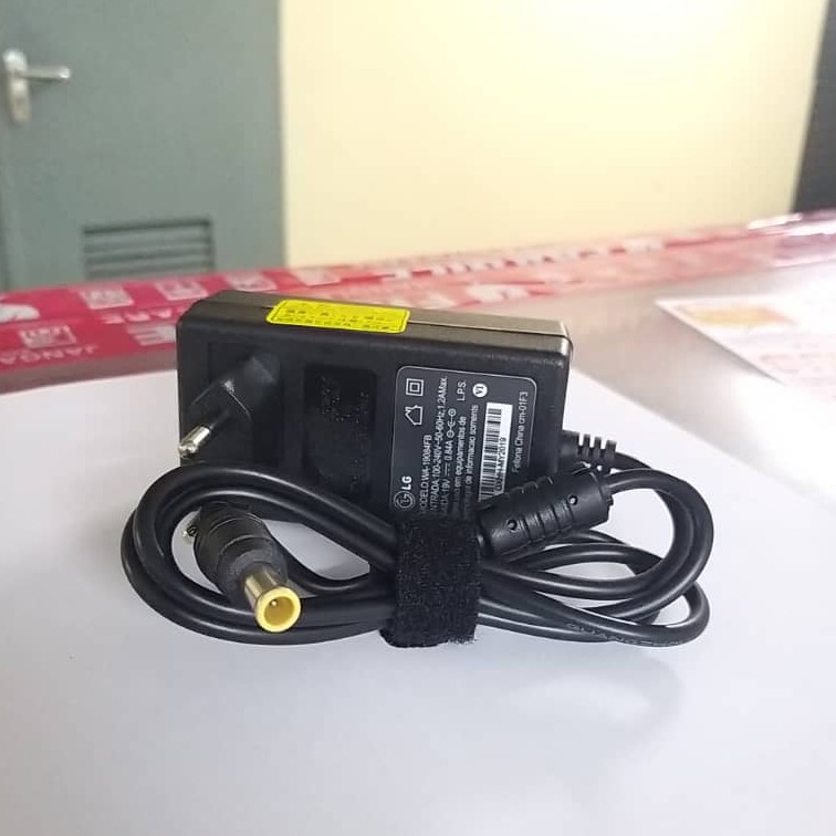 Jual Adaptor LED LCD TV Monitor LG 19V 1.3A Original | Shopee Indonesia
