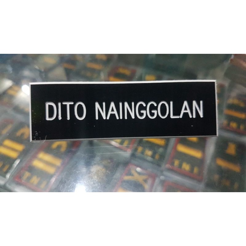 Jual Papan nama pdh TNi | Shopee Indonesia