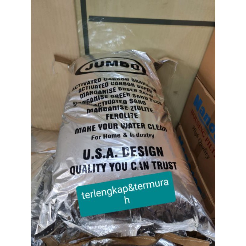 Jual karbon aktif super 20kg media su[er daya serap tinggi untuk air ...