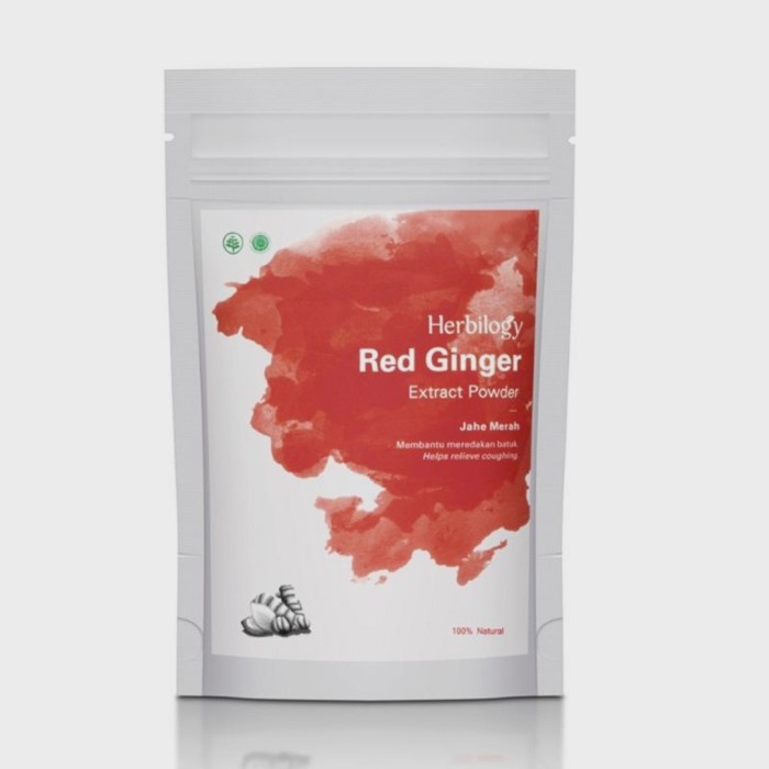 Jual Herbilogy Red Ginger Extract Powder Minuman Kesehatan - JAHE MERAH ...