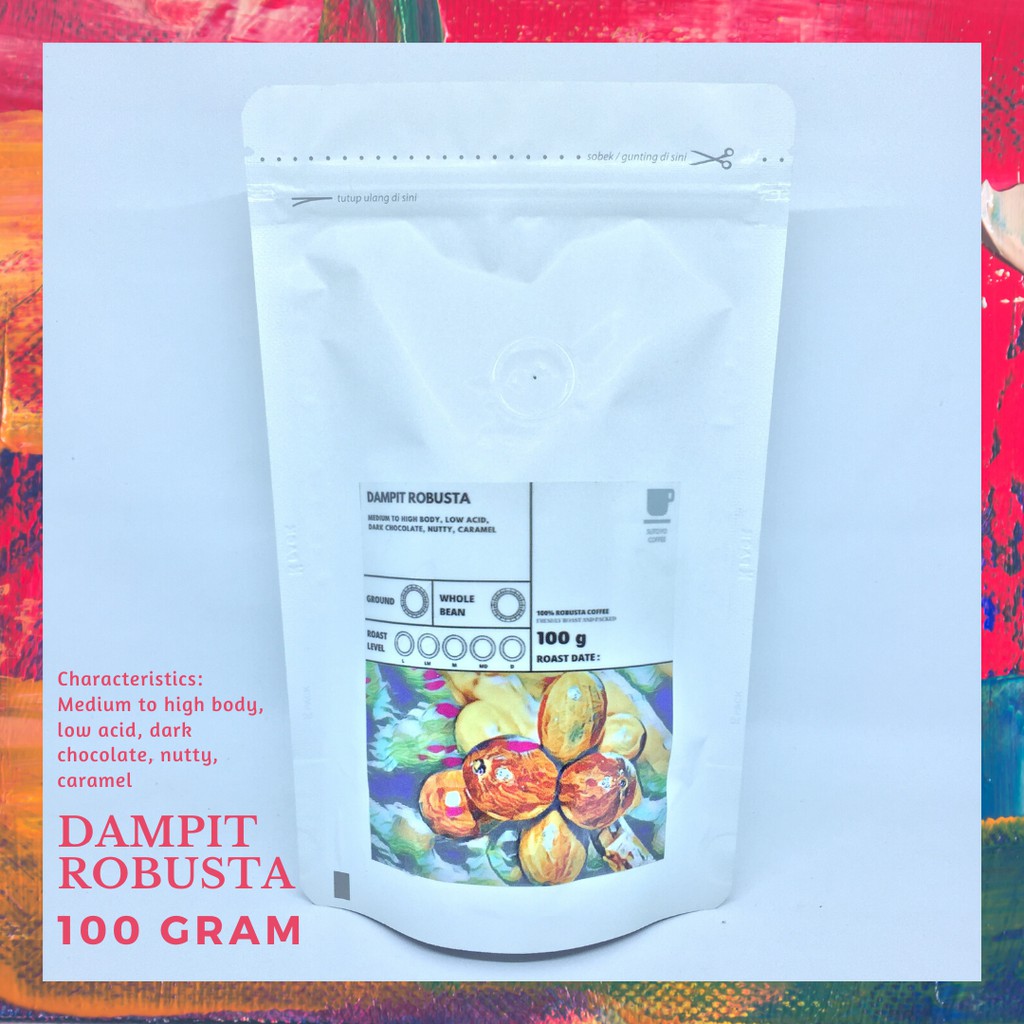 Jual SUTOYO COFFEE – Kopi Robusta Dampit 100 Gram | Es Kopi Susu Blend ...