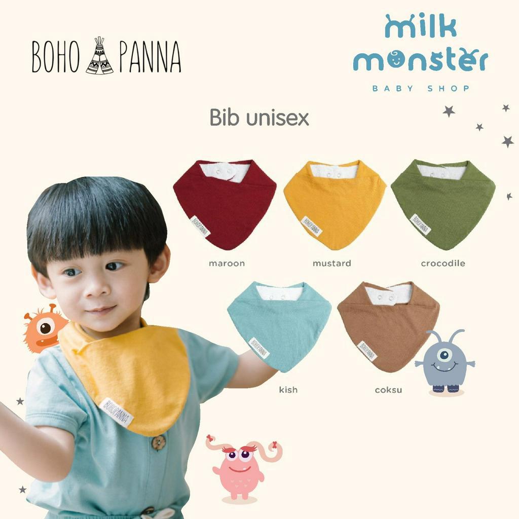 Jual BOHOPANNA BIB Unisex / Slaber bayi | Shopee Indonesia