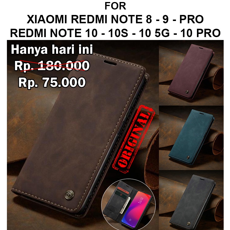 Jual CASEME FLIP COVER case Xiaomi Redmi Note 8 9 10 10s 5G Pro casing ...