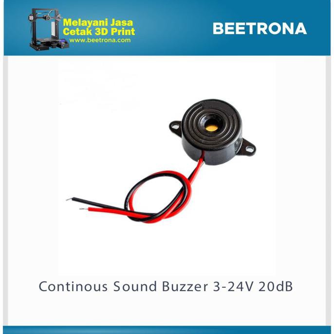 Jual Continous Sound Buzzer 3-24V 20DB SFM DC 3V - 24V beetron65 Ayo ...