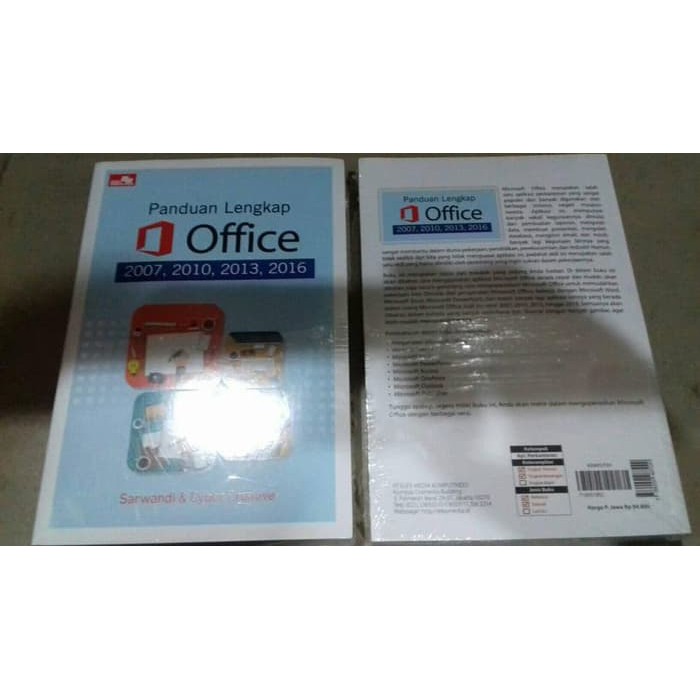 Jual Panduan Lengkap Office 2007- 2010- 2013- 2016-Sarwandi & Cyber | Shopee Indonesia