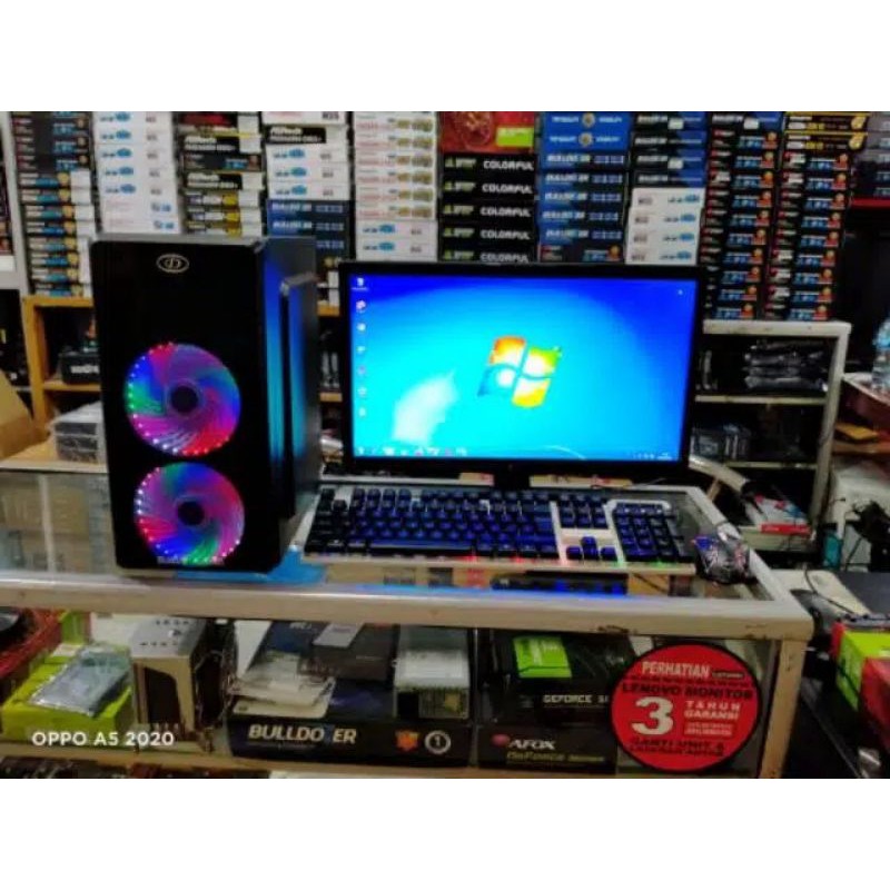 Jual Rakitan PC core i5 monitor Led 19 full sett baru Langsung Pakai | Shopee Indonesia