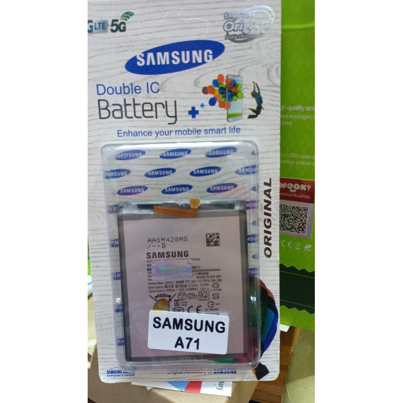 Jual Battery Batre Baterai Samsung A71 A715 SM-A715F EB-BA715ABY | Shopee Indonesia