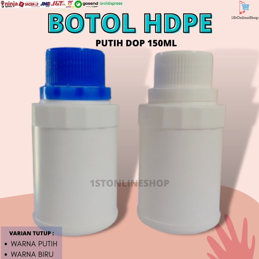Jual BOTOL HDPE 150 ML LABOR AGRO HDPE PLASTIK CAIRAN | Shopee Indonesia