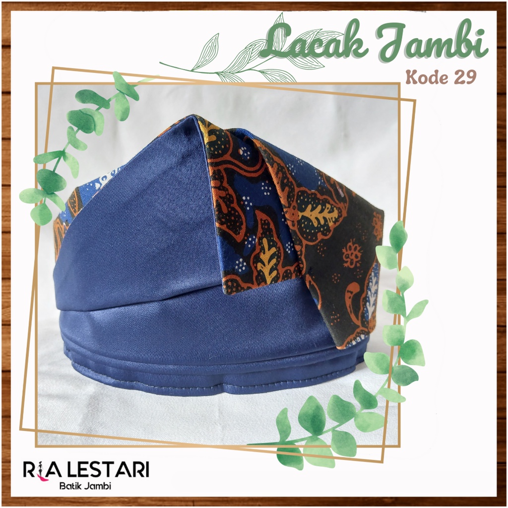 Jual lacak jambi adat ikat kepala pria tanjak jambi varian tersedia ...