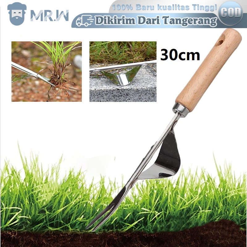 Jual 31cm Alat Pencabut Rumput Liar/Stainless Pencabut Rumput/Akar ...