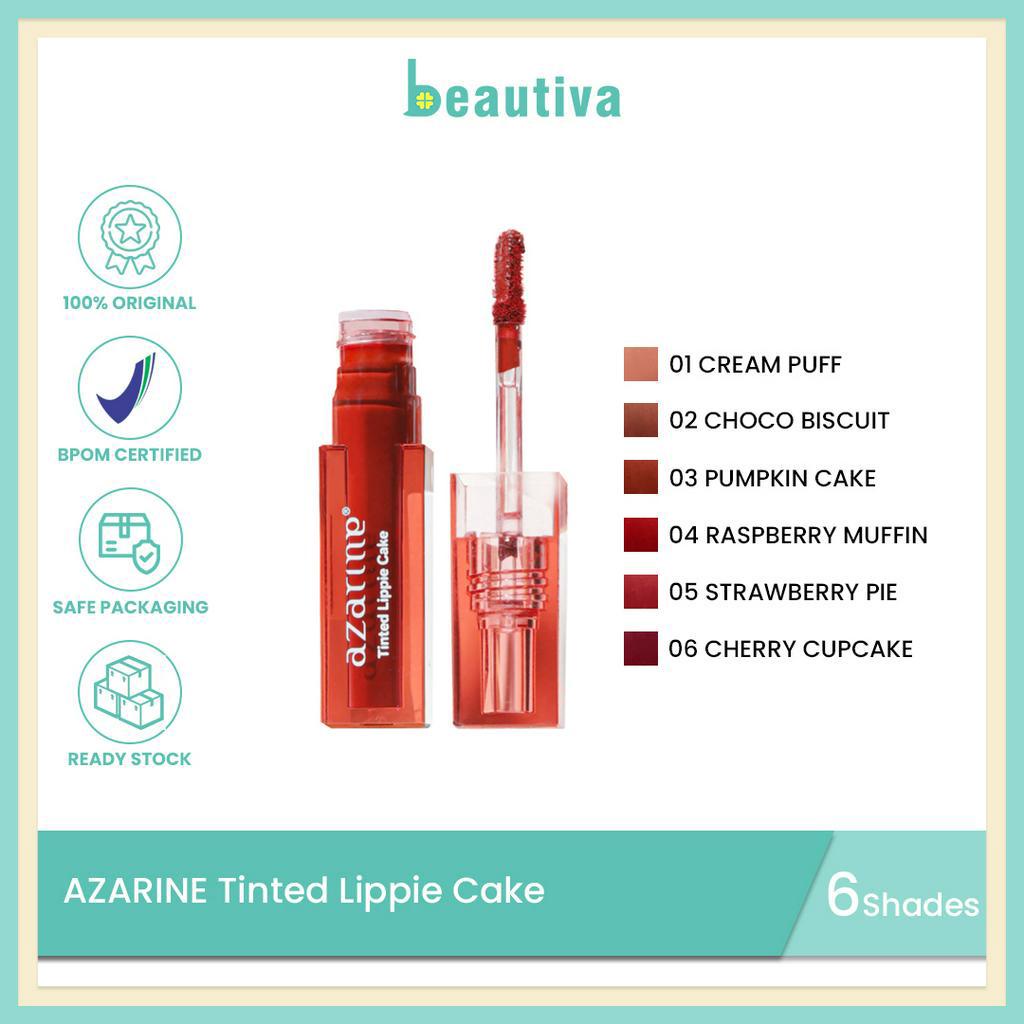 Jual Azarine x Red Velvet Tinted Lippie Cake Lip Tint | Shopee Indonesia