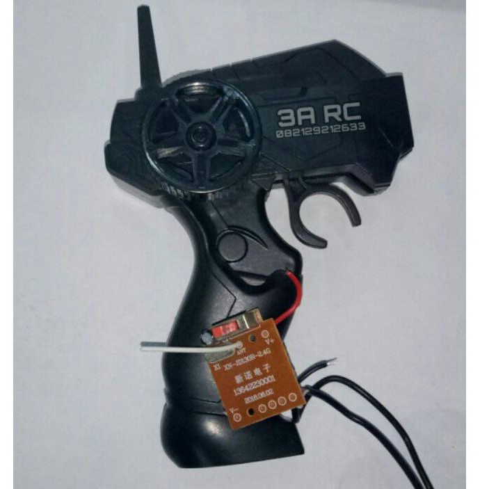 Jual remote control dan reciever mobil remote control rock crawler 1:20 ...