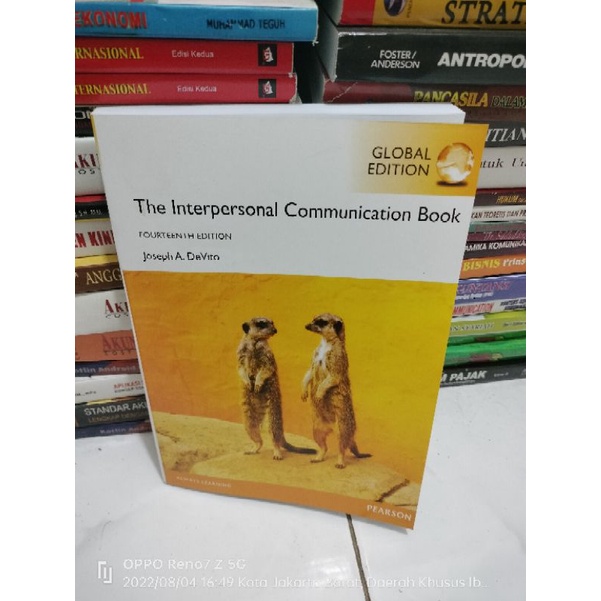 Jual the interpersonal communication book fourteenth edition by Joseph ...