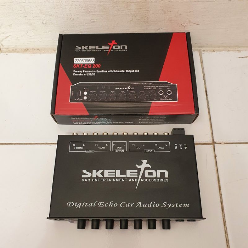 Jual Pre amp parametrik equalizer Skeleton SKT-EQ 200 | Shopee Indonesia