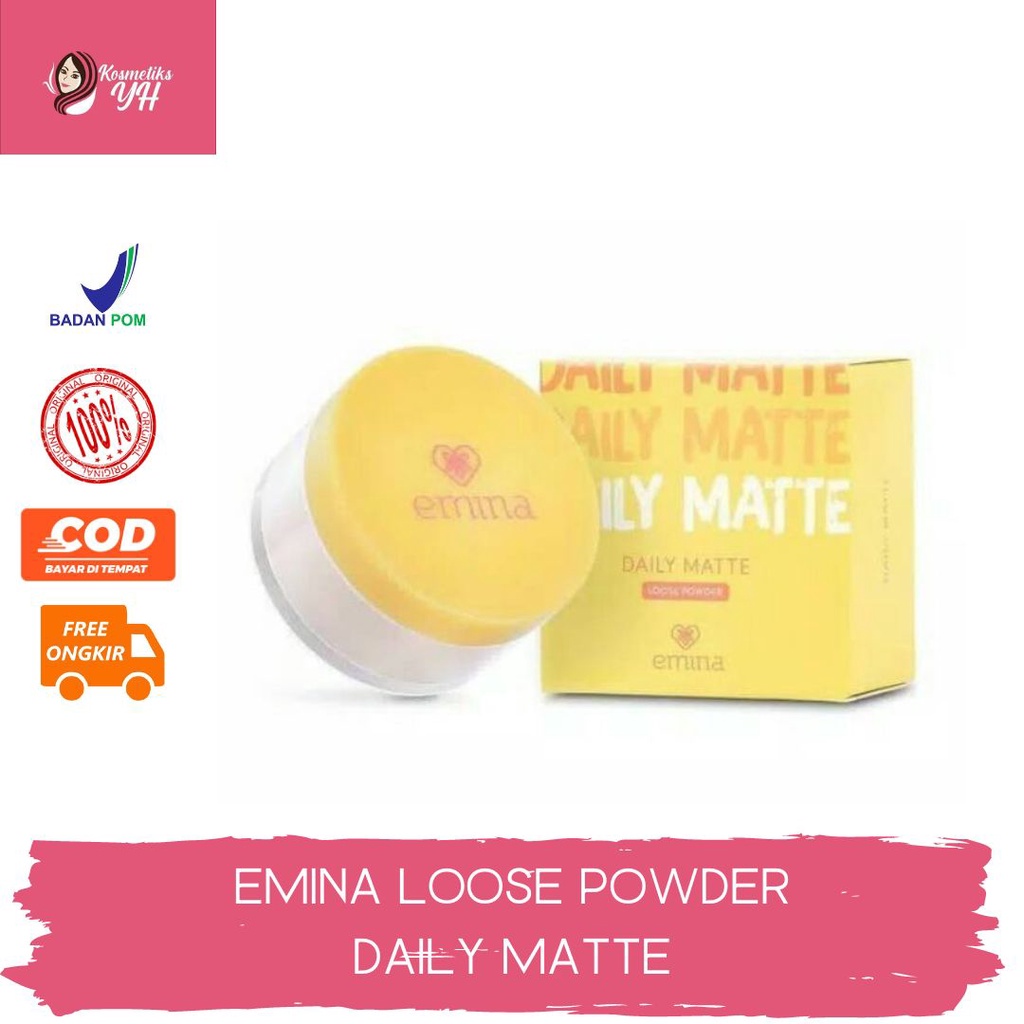 Jual EMINA LOOSE POWDER DAILY MATTE BEDAK TABUR EMINA BEDAK EMINA BISA ...