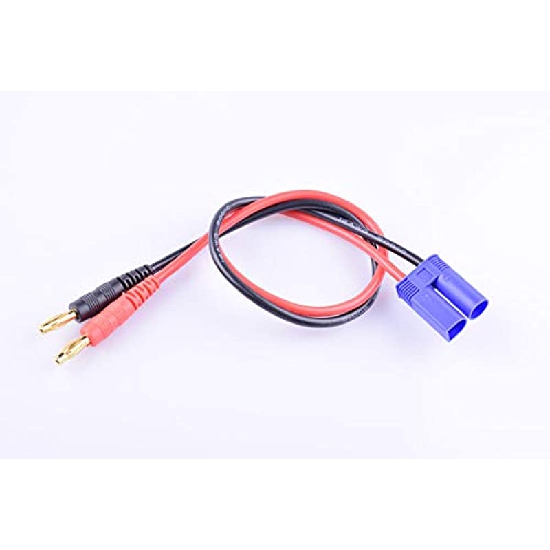 Jual 15cm Konektor Plug EC5 to Bullet Bulet Banana 4mm 4.0mm For Charger Imax B6 14AWG RC Drone ...