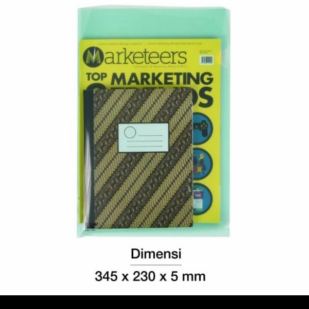 Jual ORGANIZER-DOCUMENT- MAP L / MAP BENING / CLEAR SLEVE FOLDER ONE ...