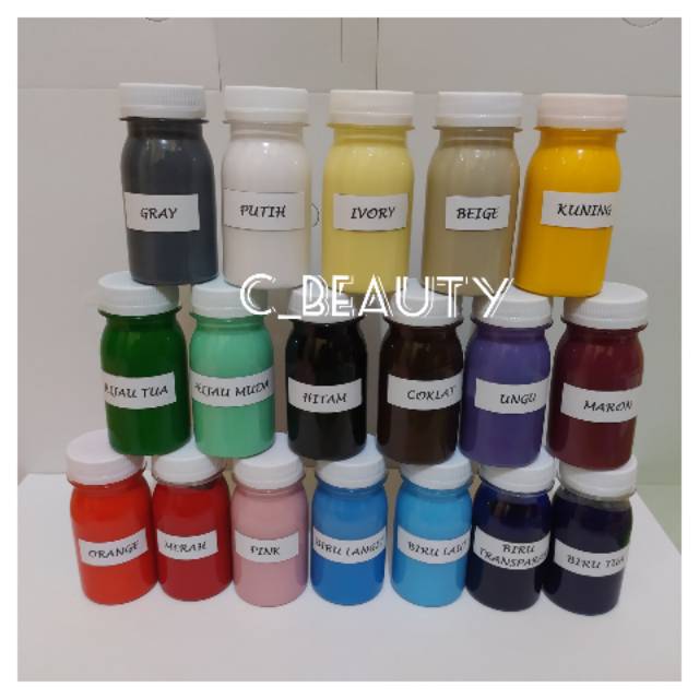 Jual (20 Warna) Pigment Resin 50 gram - Pewarna Resin Cat Resin, Murah ...
