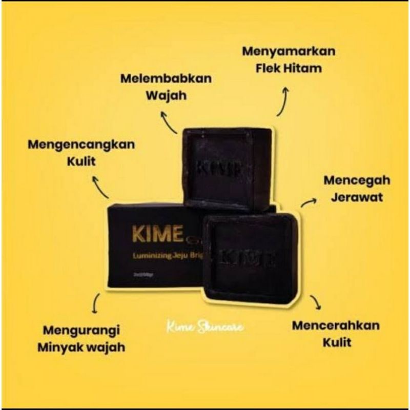 Jual PROMO!!!NEW 2022 SABUN KIME VIRAL BPOM,SABUN SULTAN,MENCERAHKAN ...