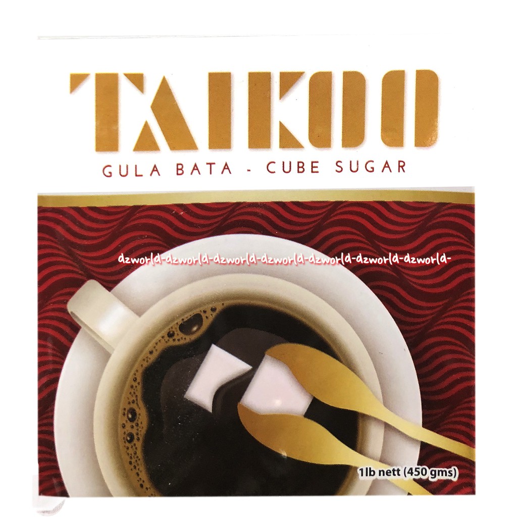 Jual Taikoo 100pcs Gula Bata Cube Padat Sugar Gula Kotak 100 pcs Taiko ...