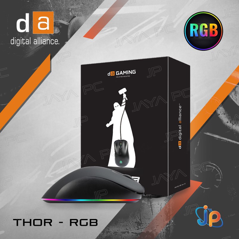 Jual Mouse Gaming Digital Alliance Thor RGB - DA Thor Gaming Mouse ...
