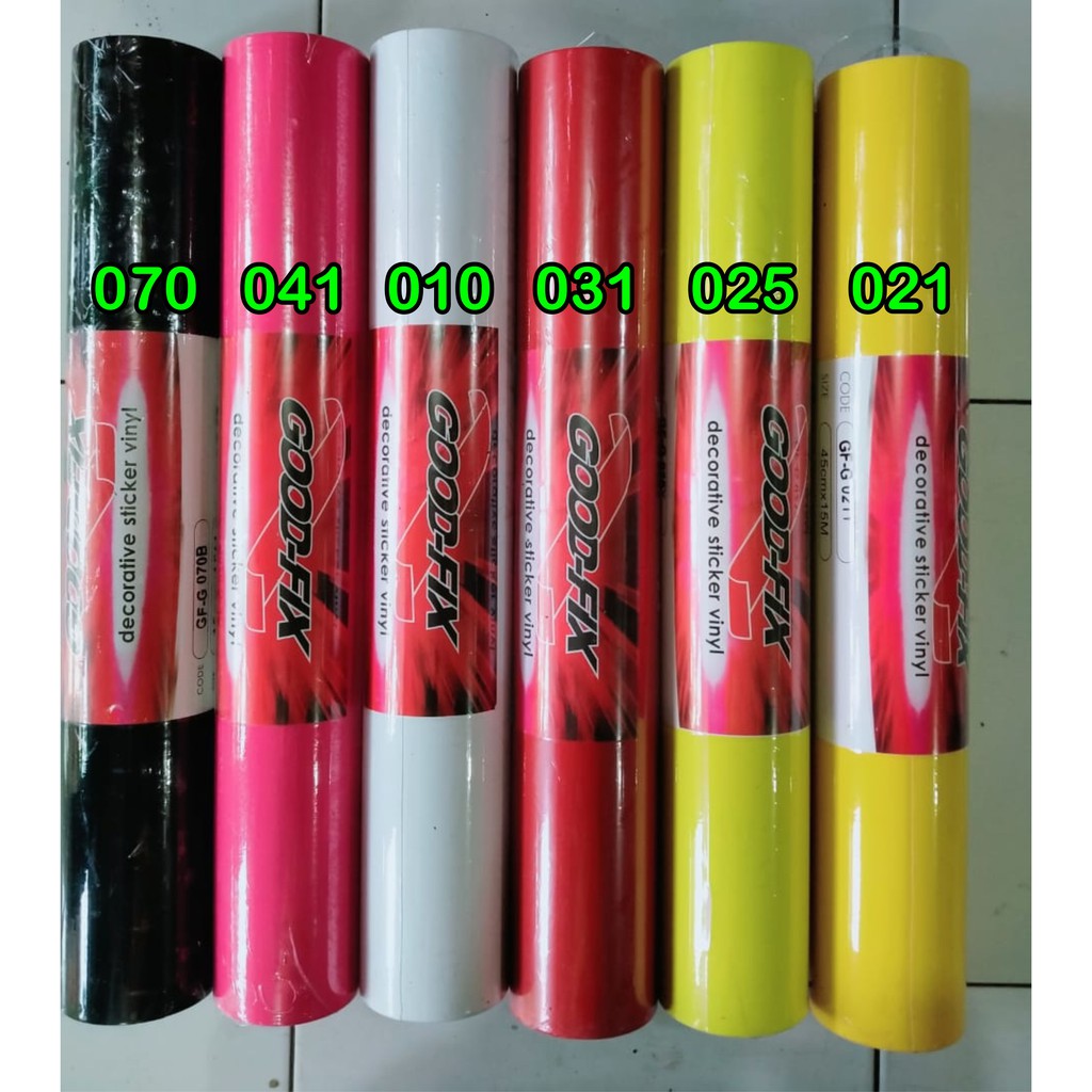 Jual SKOTLET STICKER MURAH GLOSI GOODFIX | Shopee Indonesia