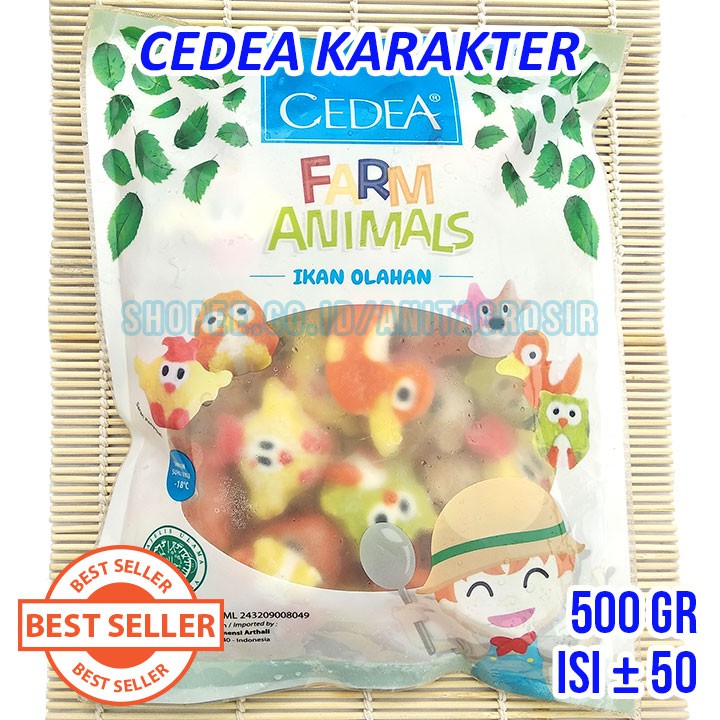 Jual CEDEA Karakter Farm Animal Kartun 500gr Oriental Cartoon bahan ...