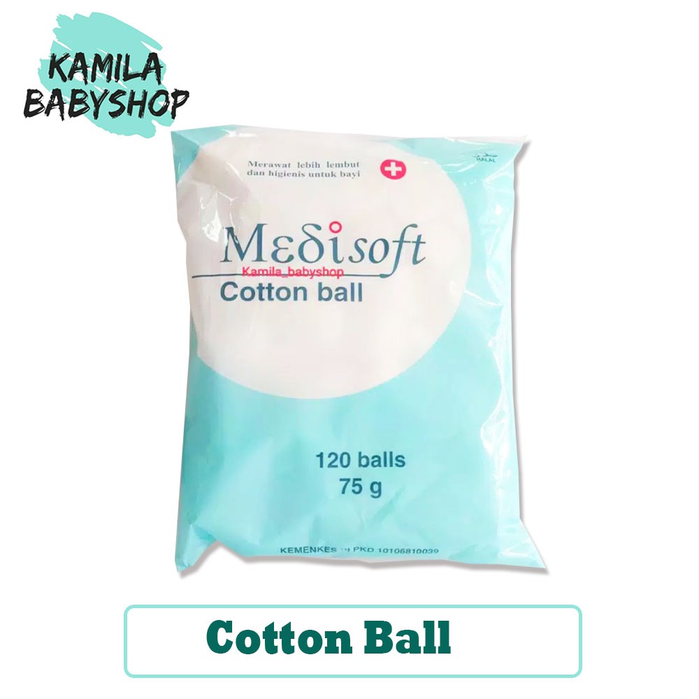 Jual Medisoft Cotton Ball 120 Balls/Kapas Bulat Medisoft | Shopee Indonesia